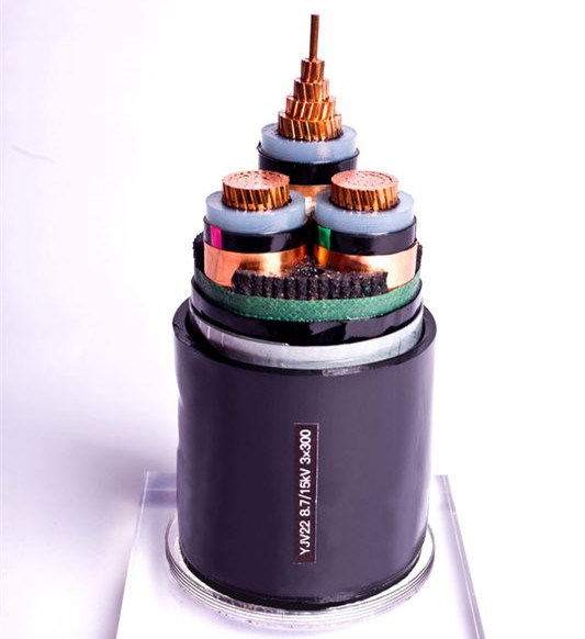 Armoured Medium Voltage Power Cables 3 Phase Double Steel Tape XLPE ...